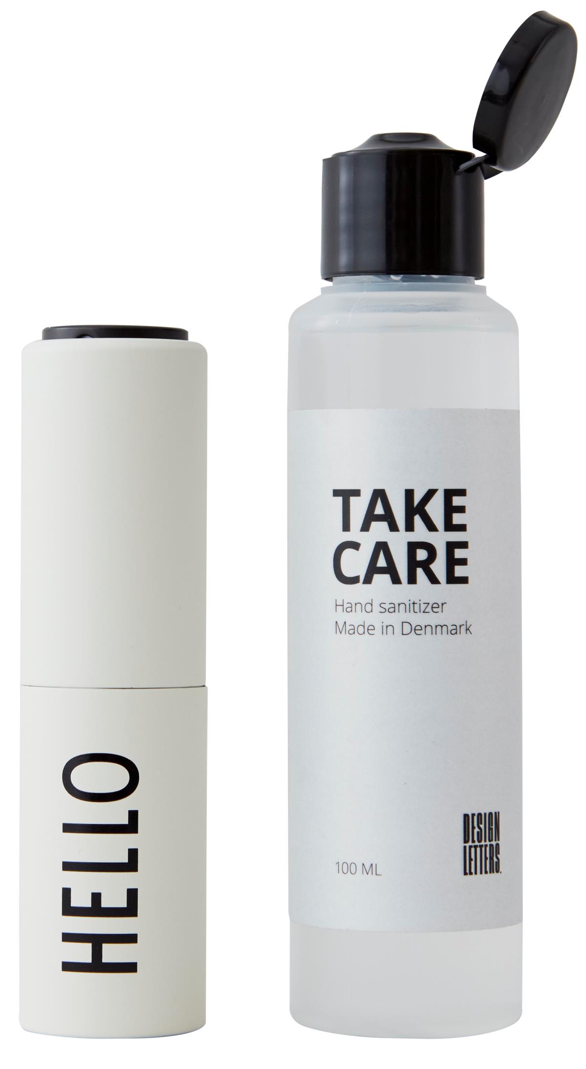 DESIGN LETTERS To Go Take Care Hand Sanitizer 100 Ml + Bag Size ...