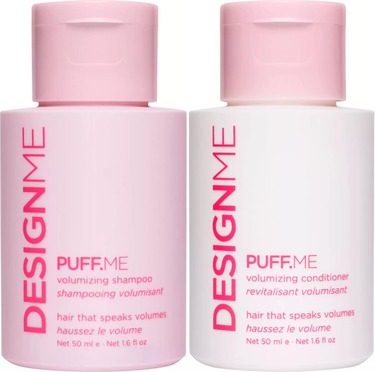 Design.Me PUFF.ME Bundle Volumizing Shampoo 50 ml & Conditioner 50 ml ...