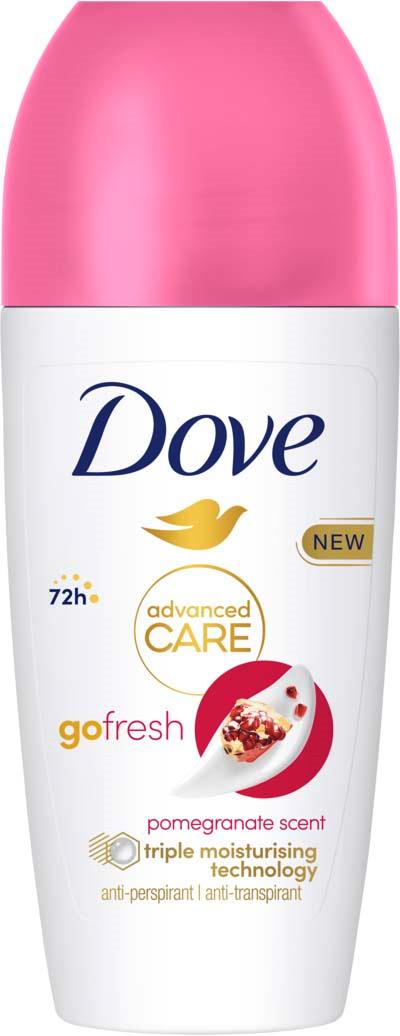 Dove 72h Advanced Care Go Fresh Pomegranate & Lemon Verbena Roll-on 50 ...