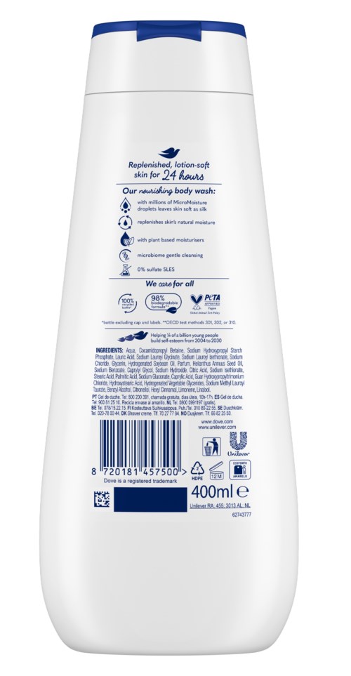 Dove Shower Gel Deeply Nourishing 400 ml | lyko.com