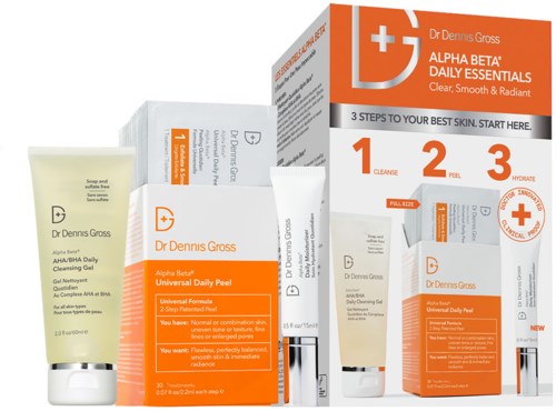 Dr Dennis Gross Skincare Alpha Beta Daily Essentials Universal 3 Step ...