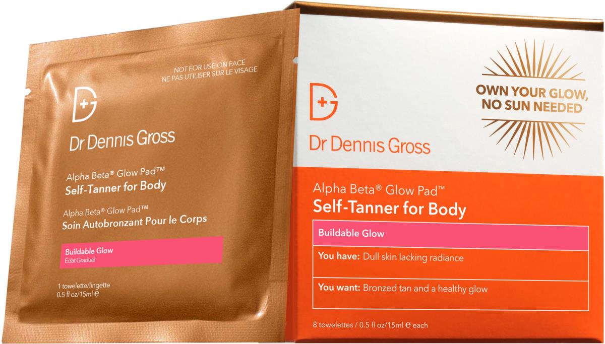 Dr Dennis Gross Alpha Beta® Glow Pad Self-Tanner for Body 8 st | lyko.com