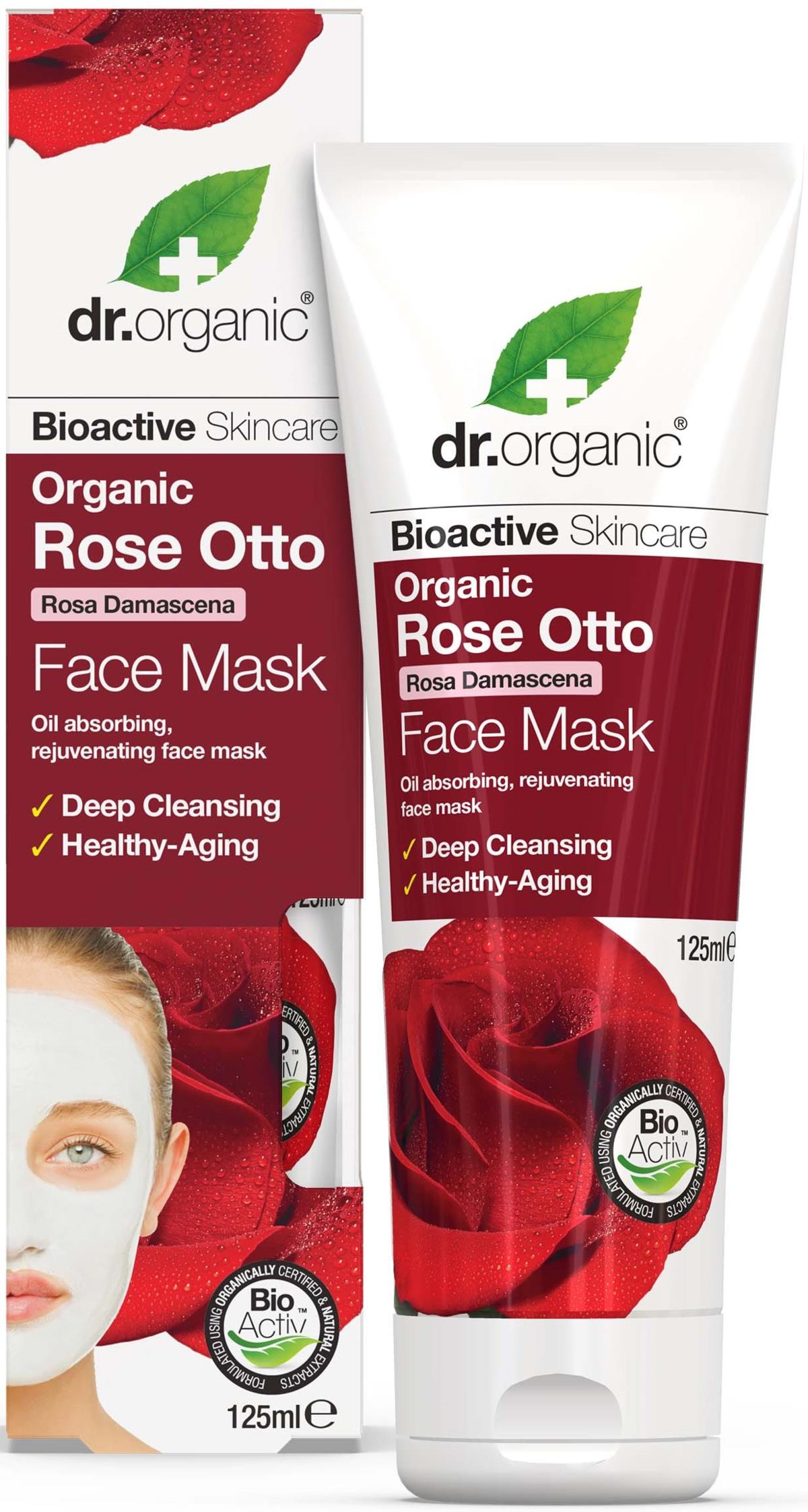 Dr. Organic Rose Otto Face Mask 125 ml | lyko.com