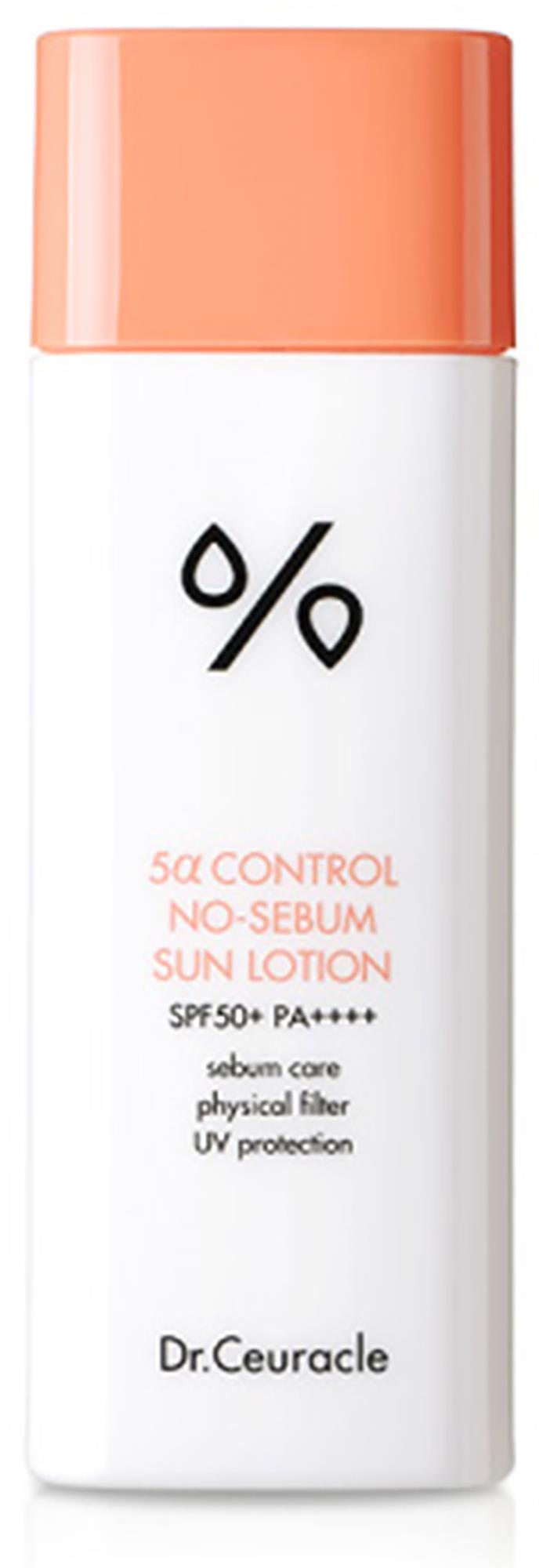 Dr. Ceuracle 5A Control No-Sebum Sun Lotion SPF50+ Pa++++ 50 g | lyko.com