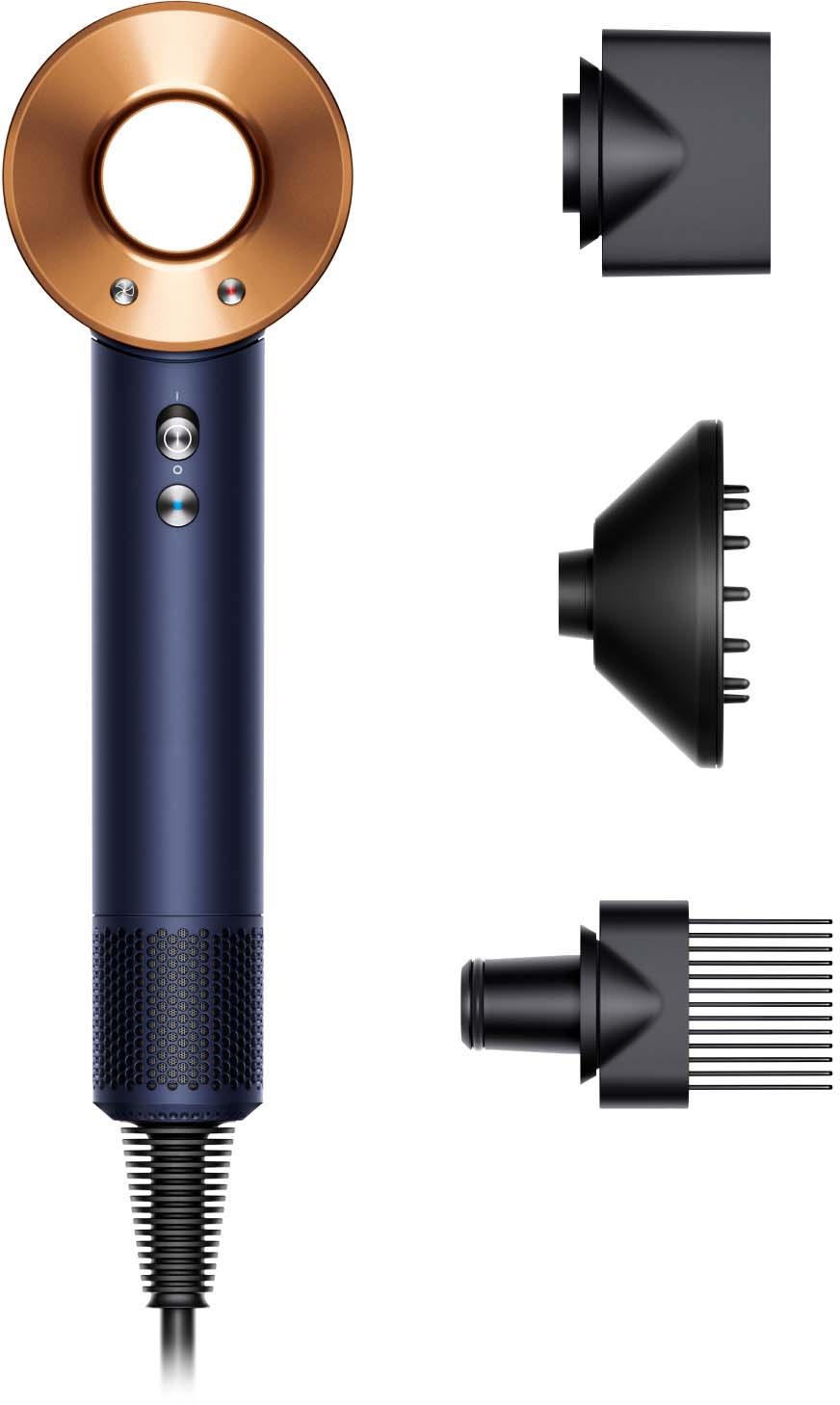 Dyson Supersonic Hairdryer Curly+Coily Prussian Blue/Rich Copper | lyko.com