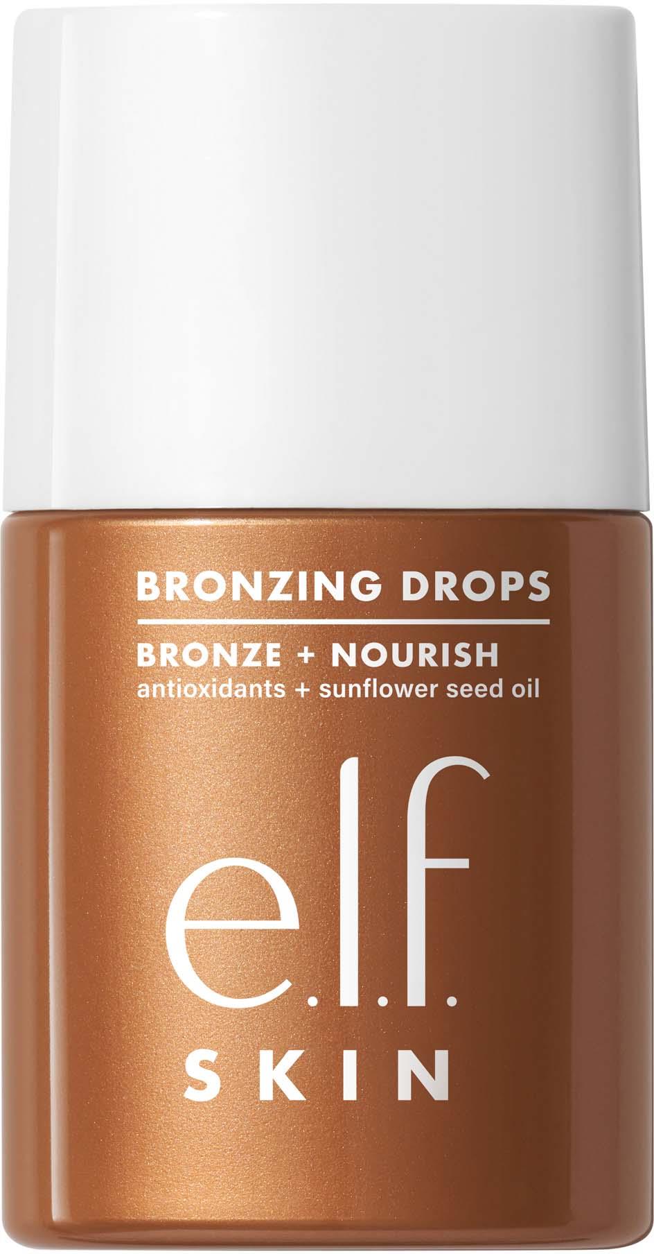e.l.f. No Ray, All Slay Bronzing Drops Pure Gold | lyko.com