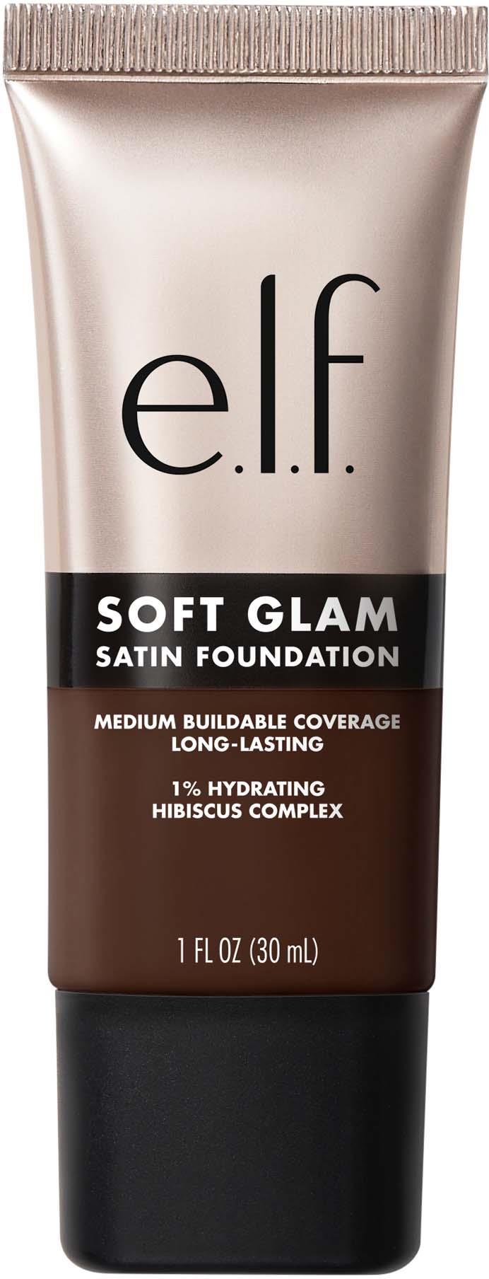 e.l.f. EXPIRED Soft Glam Satin Foundation 65 Rich Neutral | lyko.com