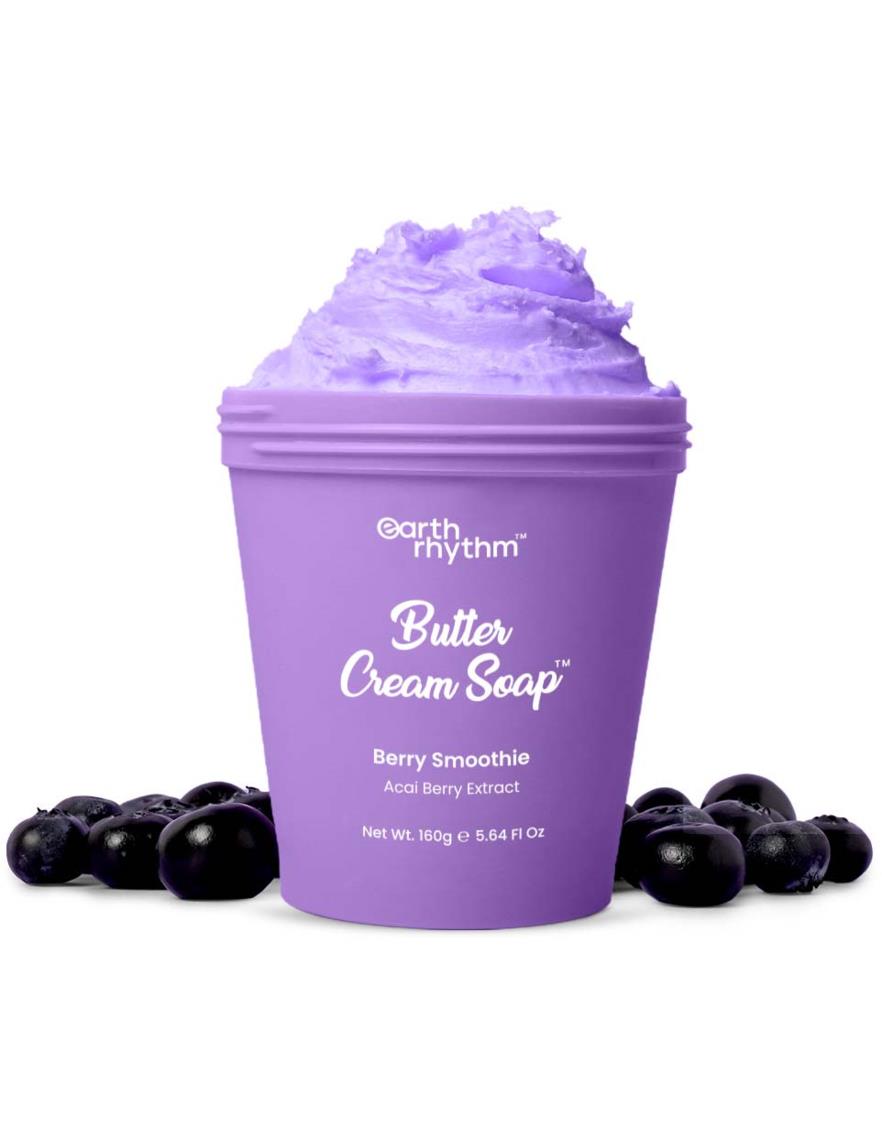 Earth Rhythm Berry Smoothie Butter Cream Soap 180 g | lyko.com