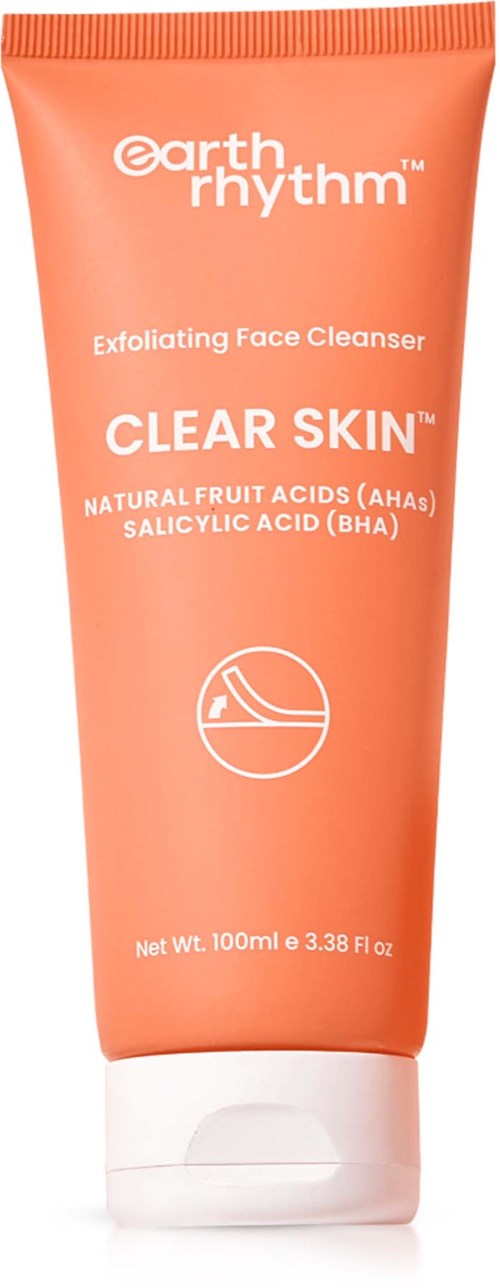 Earth Rhythm Exfoliating Face Cleanser With AHA & BHA 100 ml | lyko.com