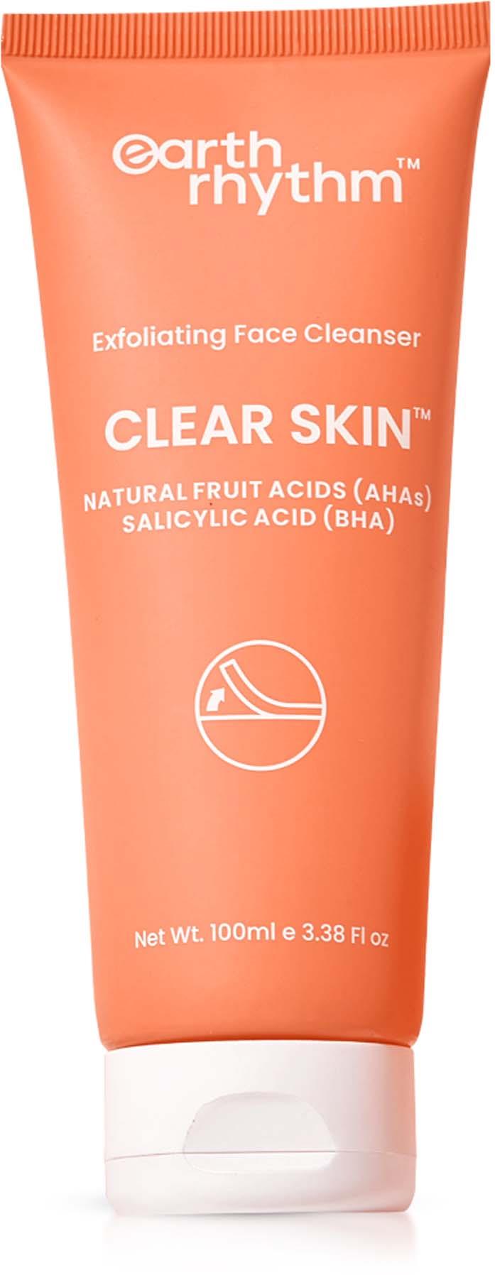 Earth Rhythm Exfoliating Face Cleanser With AHA & BHA 100 ml | lyko.com