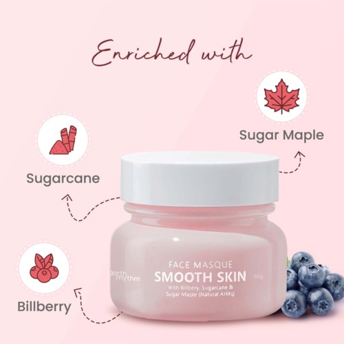 Earth Rhythm Smooth Skin Face Masque With Bilberry Sugarcane & Sugar ...