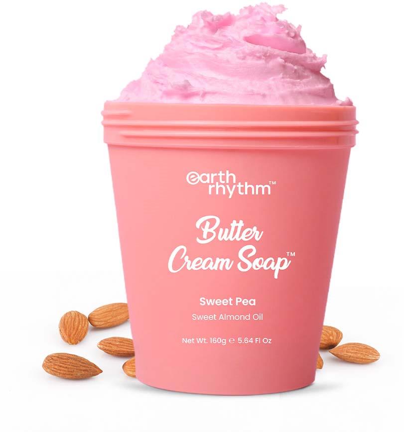 Earth Rhythm Sweet Pea Butter Cream Soap 180 g | lyko.com