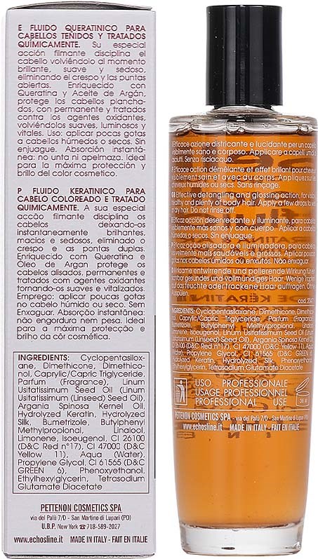 Echosline Keratin Fluid 100 ml | lyko.com