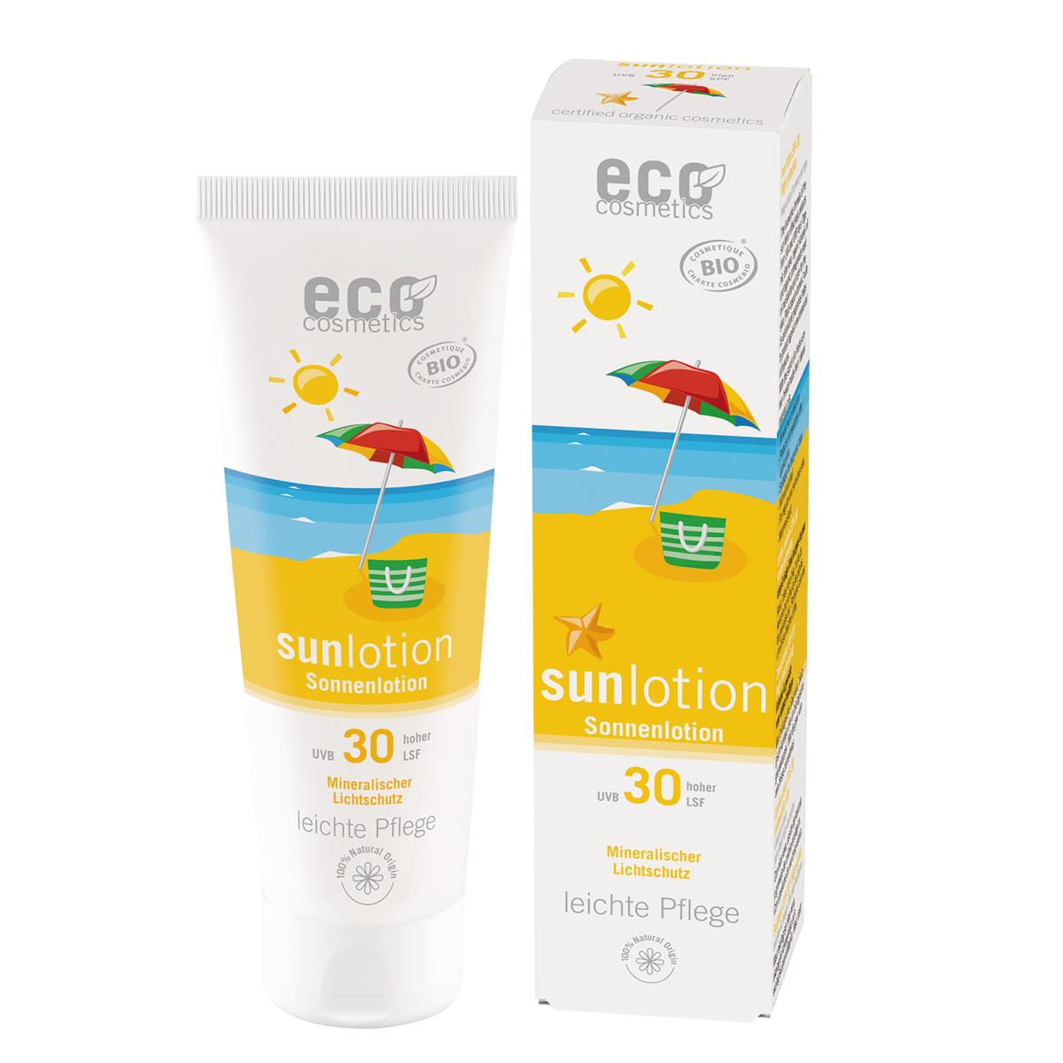 Eco Cosmetics Sollotion SPF 30 Aloe Vera & Karanja 125 ml | lyko.com