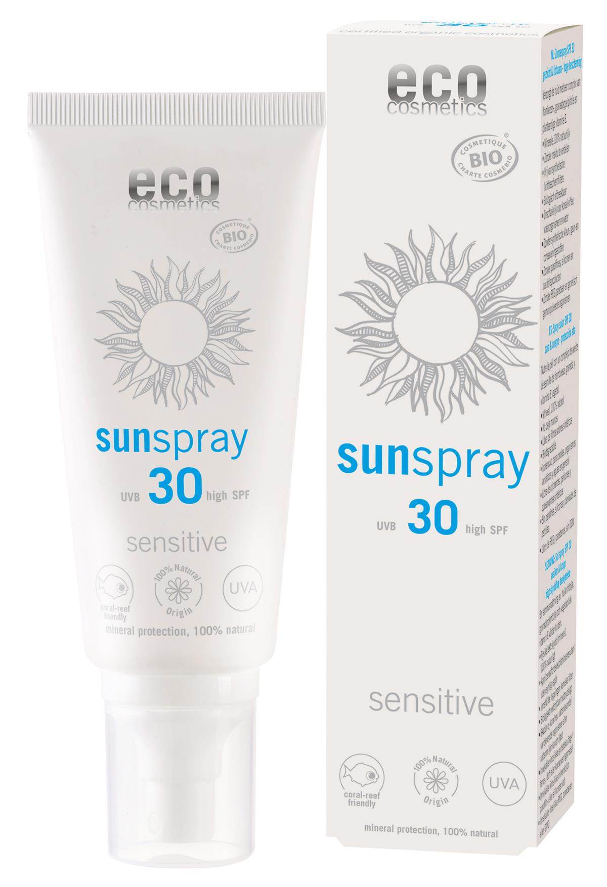 Eco Cosmetics Solspray Sensitiv SPF 30 100 ml | lyko.com