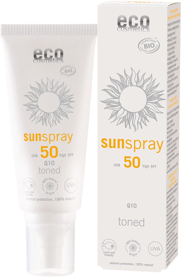 Eco Cosmetics Solspray Toned Q10 SPF 50 100 ml | lyko.com