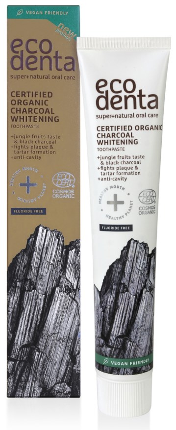 Ecodenta Active Coal Whitening Floride-Free Toothpaste 75 ml | lyko.com
