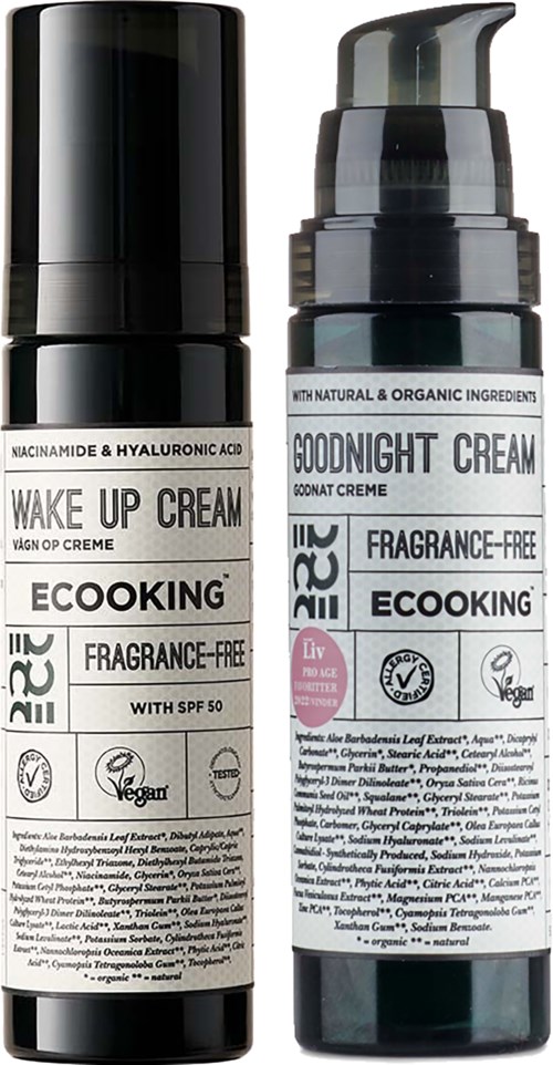 Ecooking 50+ Bundle Wake Up Cream 50 ml & Good Night Cream 50 ml | lyko.com