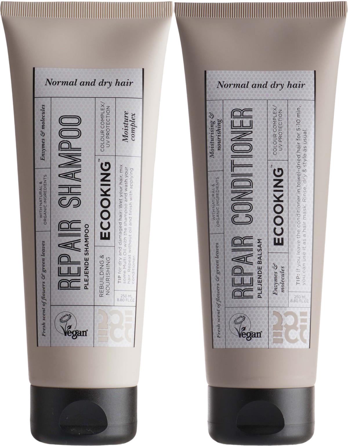 ECOOKING Repair Bundle Shampoo 250 ml & Conditioner 250 ml | lyko.com