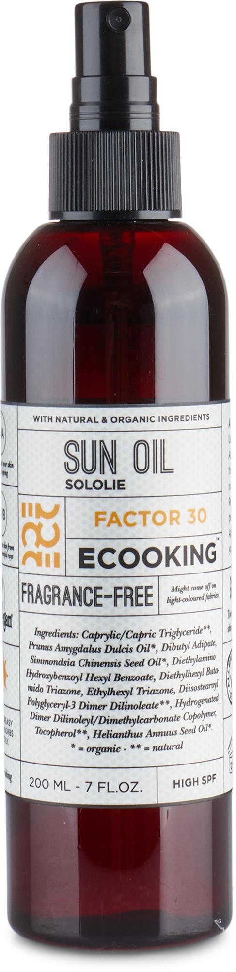 Ecooking Sun Oil SPF 30 200 ml | lyko.com