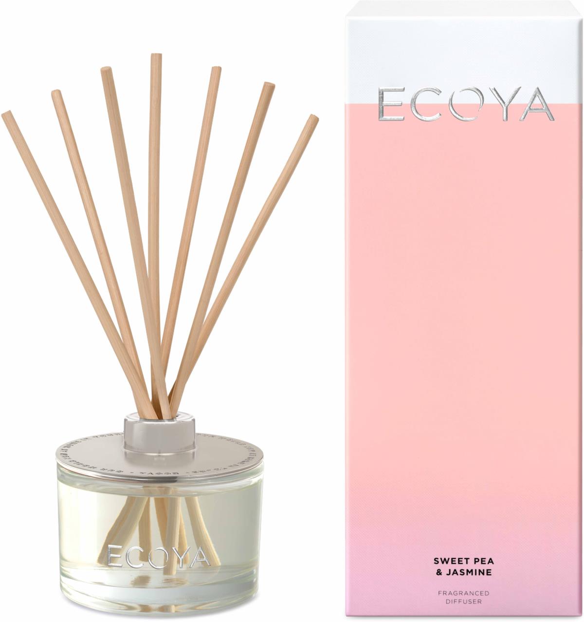 Ecoya Sweet Pea & Jasmine Fragranced Diffuser 200 ml | lyko.com