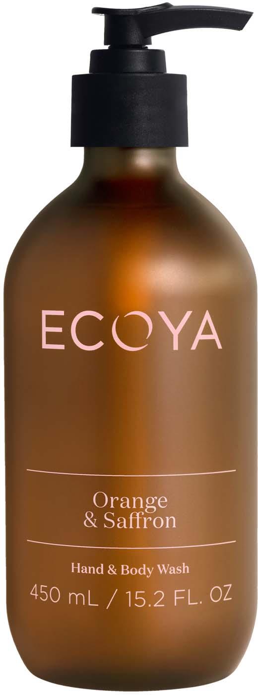 Ecoya Orange & Saffron Hand & Body Wash 450 ml | lyko.com