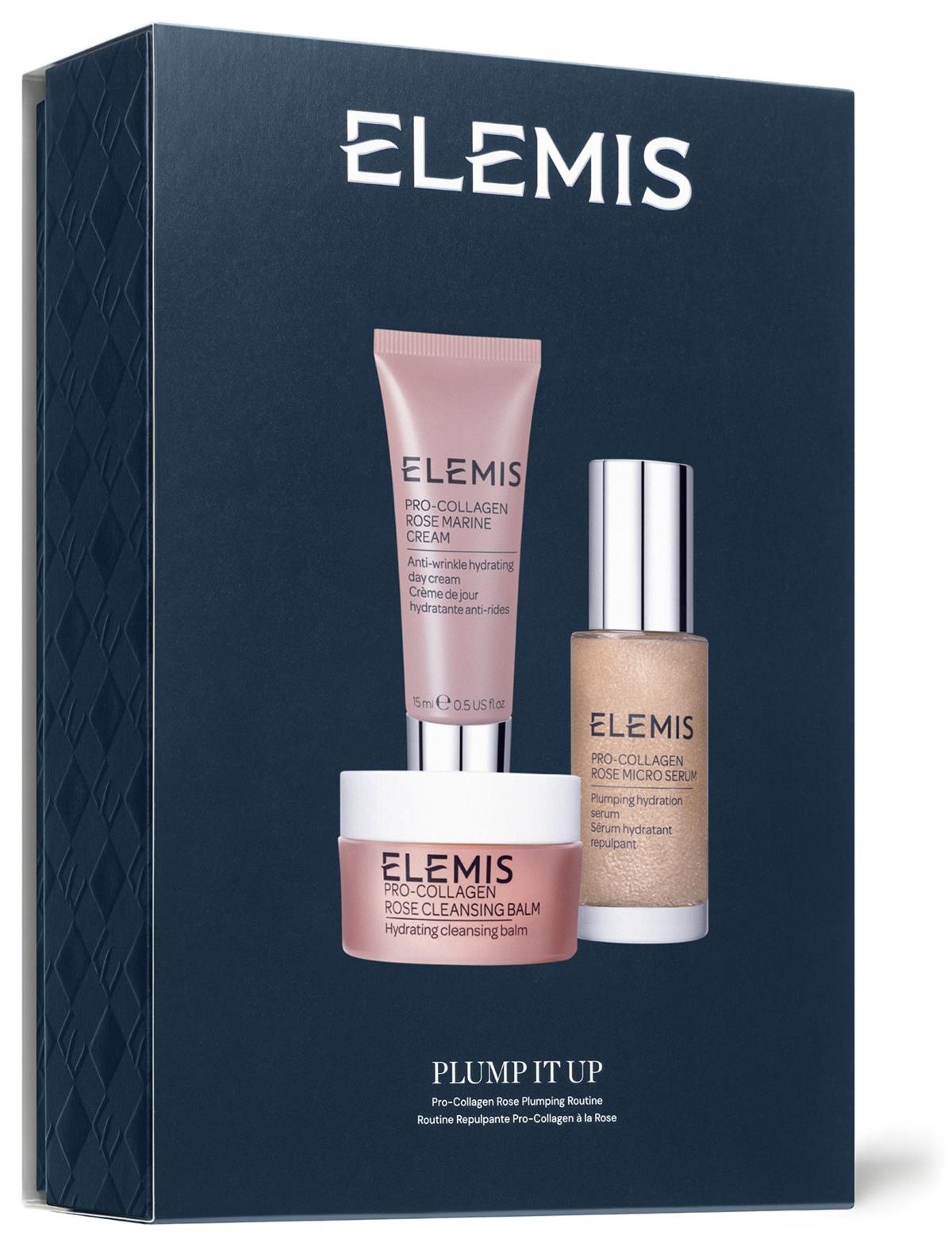 Elemis Plump-it-Up – Pro-Collagen Rose Plumping Routine | lyko.com