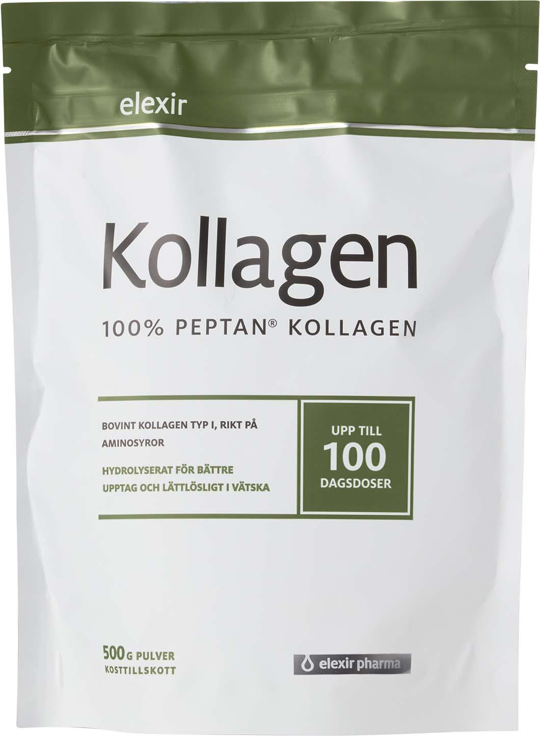 Elexir Pharma Kollagen Peptan® 500 g | lyko.com