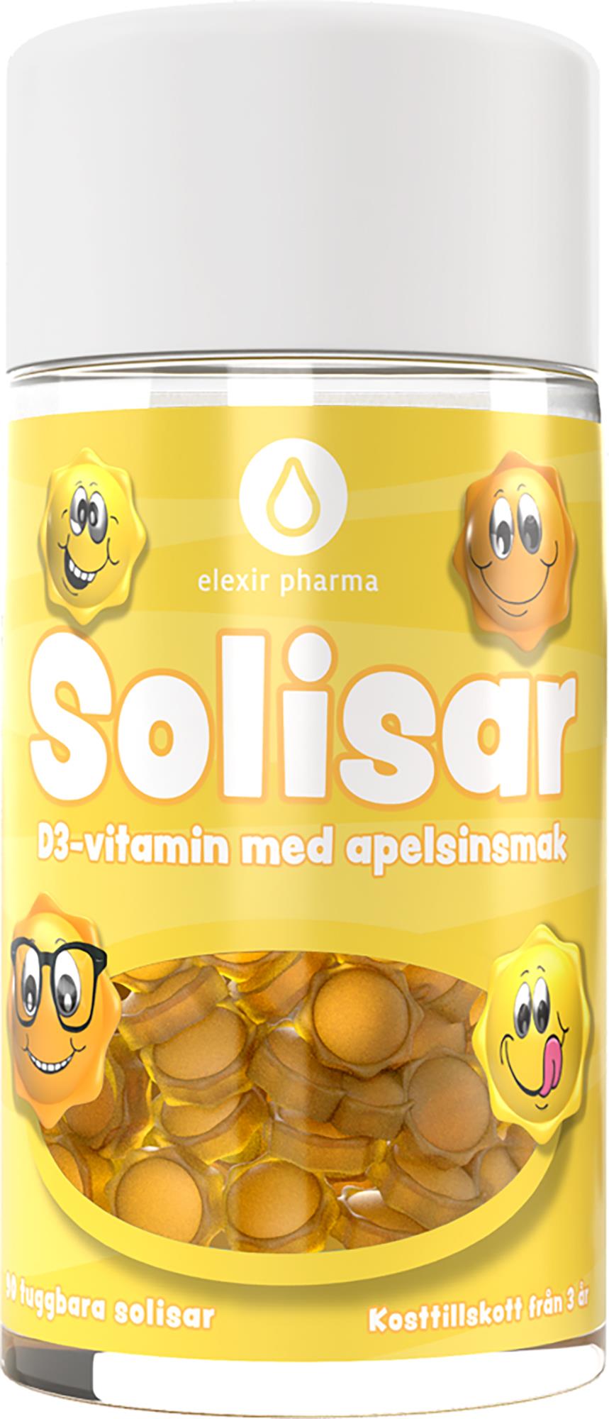 Elexir Pharma Solisar Chewables 90 st | lyko.com