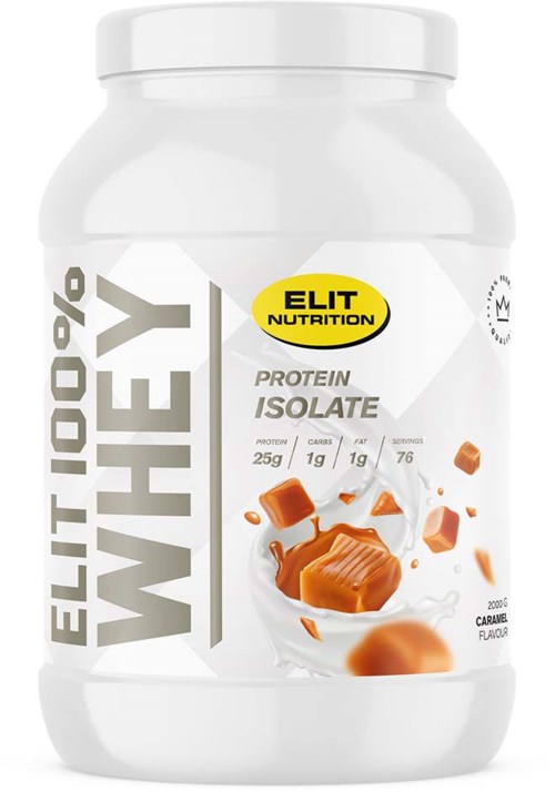 Elit Nutrition ELIT 100% Whey Isolate Caramel 2000 g | lyko.com