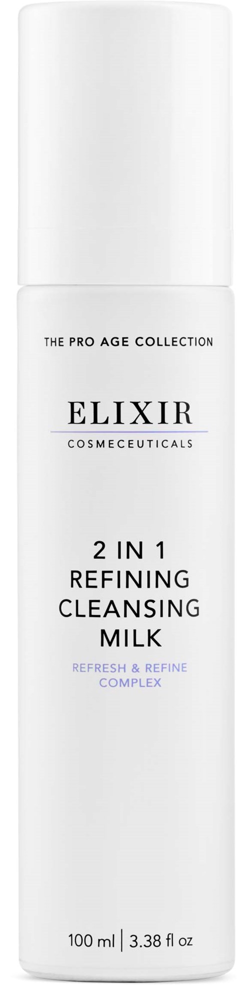Elixir Cosmeceuticals Pro Age 2 in 1 Refining Cleansing Milk 100 ml | lyko.com