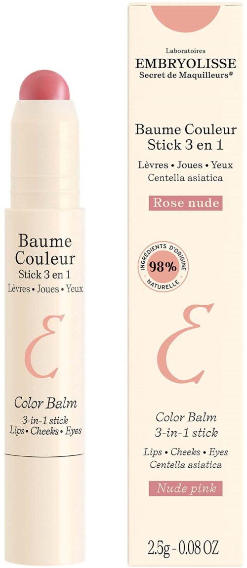 Embryolisse Color Balm 3-In-1 Stick Nude Pink | lyko.com