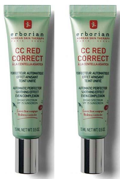 Erborian Bundle CC Red Correct 15 ml x 2 | lyko.com