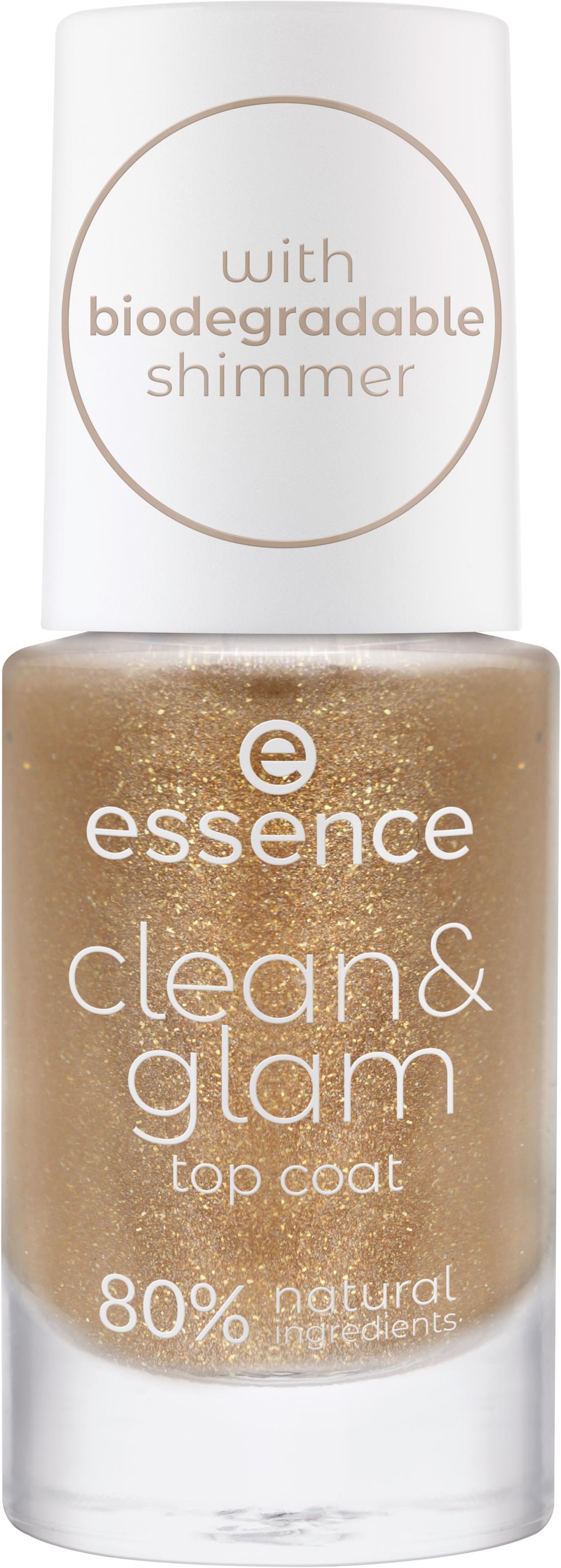 essence clean & glam top coat | lyko.com