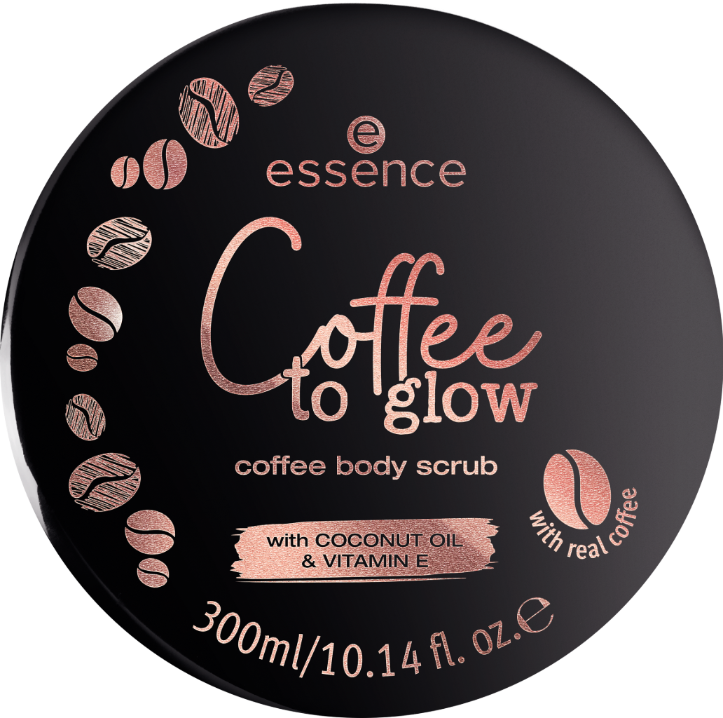 essence Coffee to glow coffee body scrub 300 ml | lyko.com
