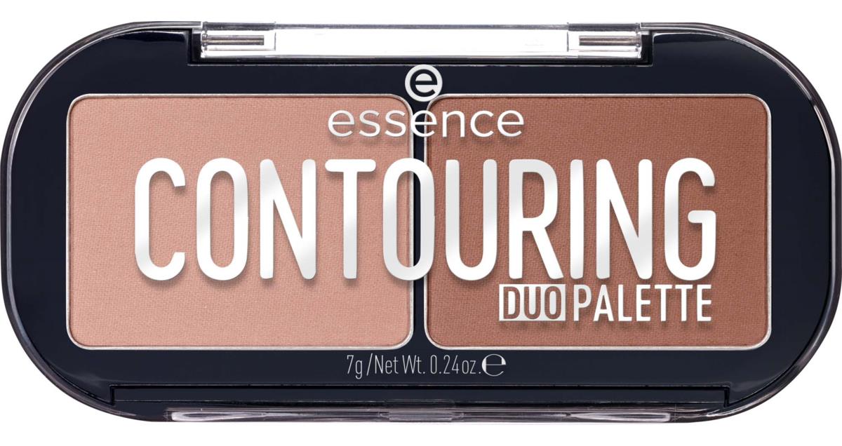 essence contouring duo palette 10 lighter skin | lyko.com