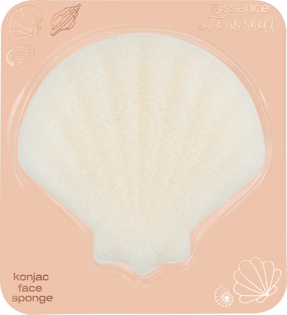 essence Cute As Shell Konjac Face Sponge | lyko.com