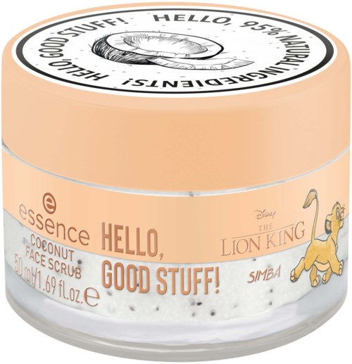 essence Disney The Lion King HELLO, GOOD STUFF! Coconut Face Scrub 50 ...