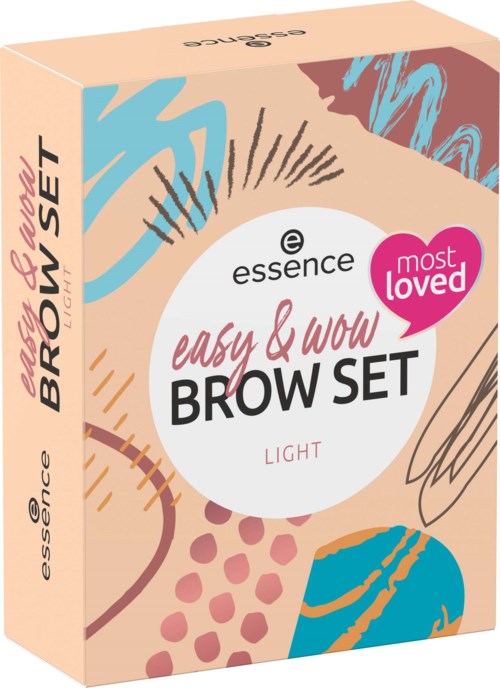 essence Easy & Wow Brow Set Light | lyko.com
