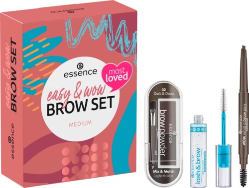 essence Easy & Wow Brow Set Medium | lyko.com