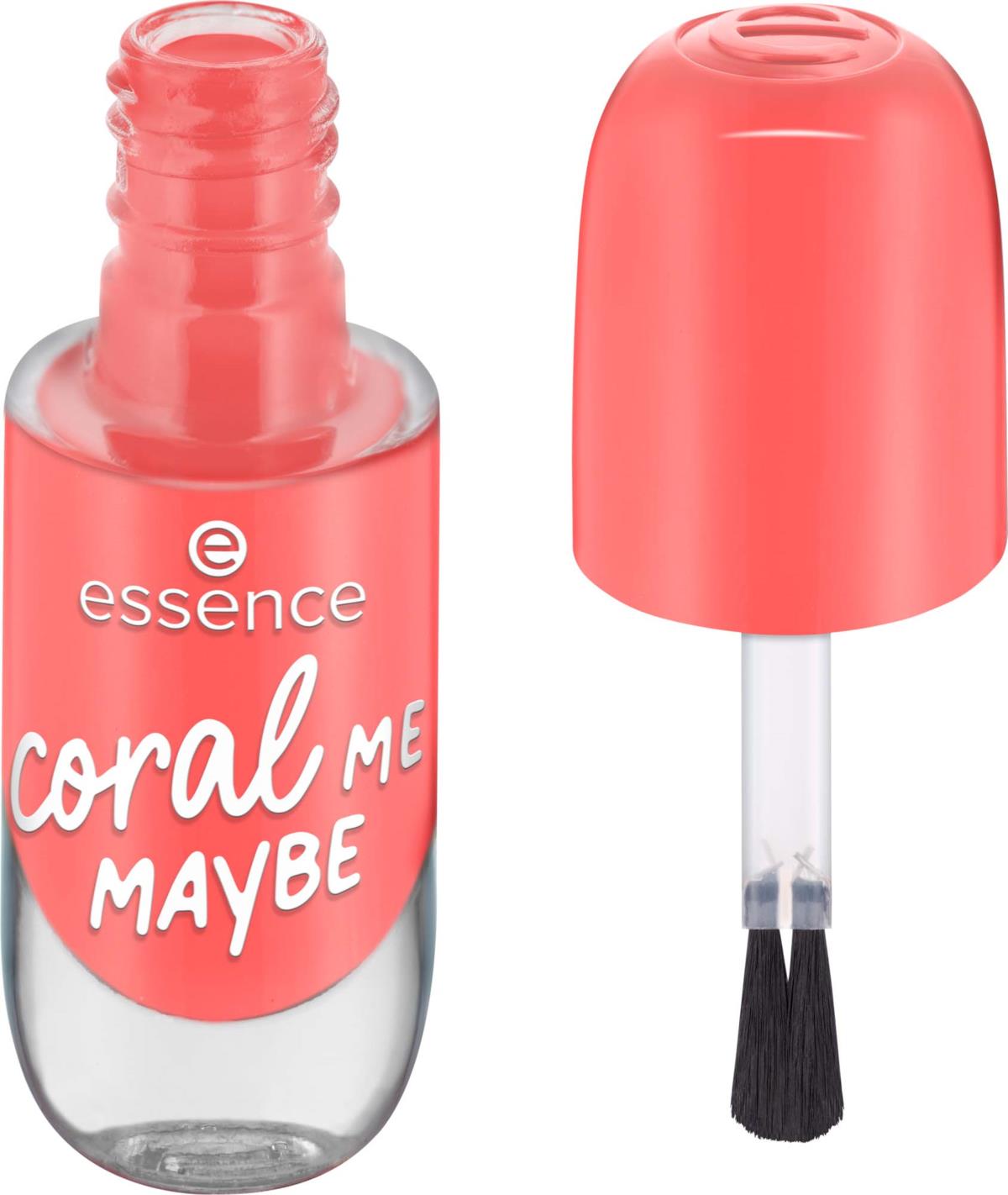 essence gel nail colour 52 coral ME MAYBE | lyko.com