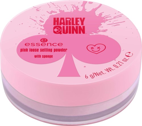 essence Harley Quinn Pink Loose Setting Powder 01 Harley Vibes | lyko.com