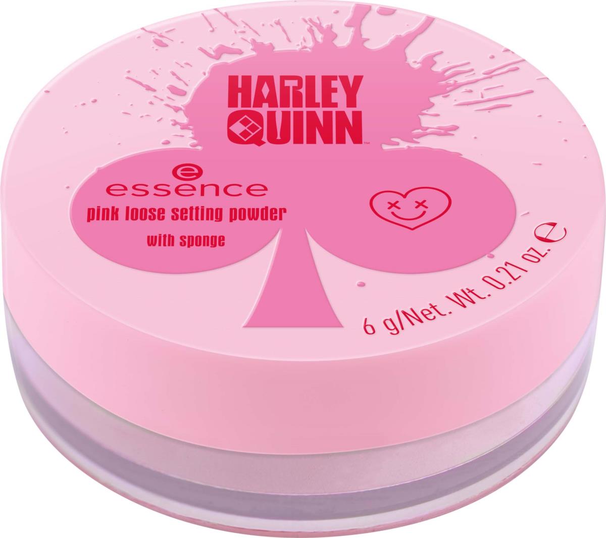 essence Harley Quinn Pink Loose Setting Powder 01 Harley Vibes | lyko.com