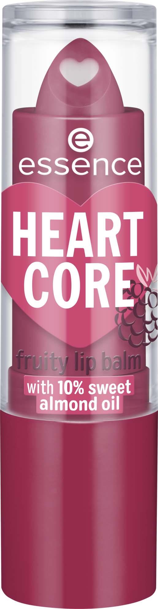 essence Heart Core Fruity Lip Balm 05 Bold Blackberry | lyko.com