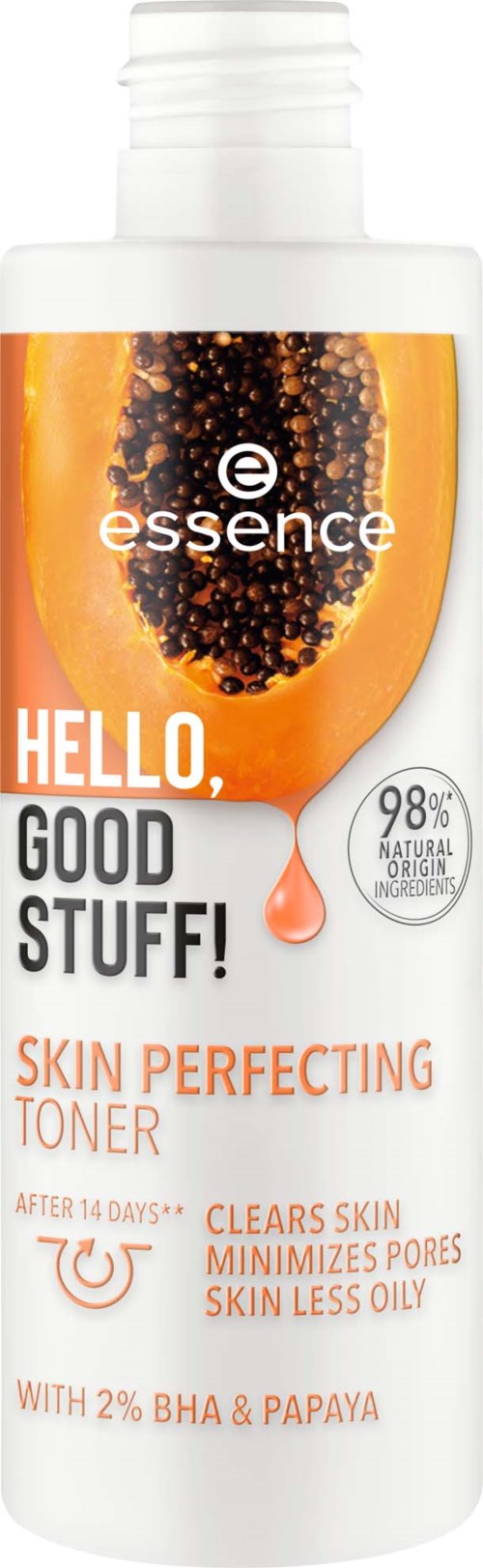 essence HELLO, GOOD STUFF! SKIN PERFECTING TONER 100 ml | lyko.com