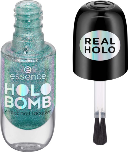 essence HOLO BOMB effect nail lacquer 04 Holo It's Me | lyko.com