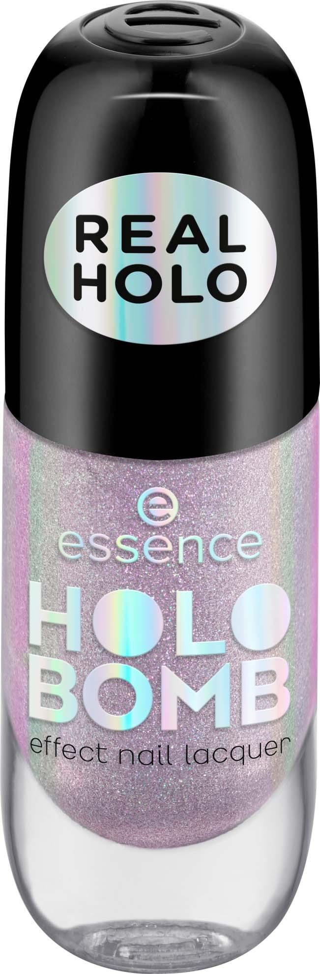 essence HOLO BOMB effect nail lacquer 05 Holo Me Tight | lyko.com