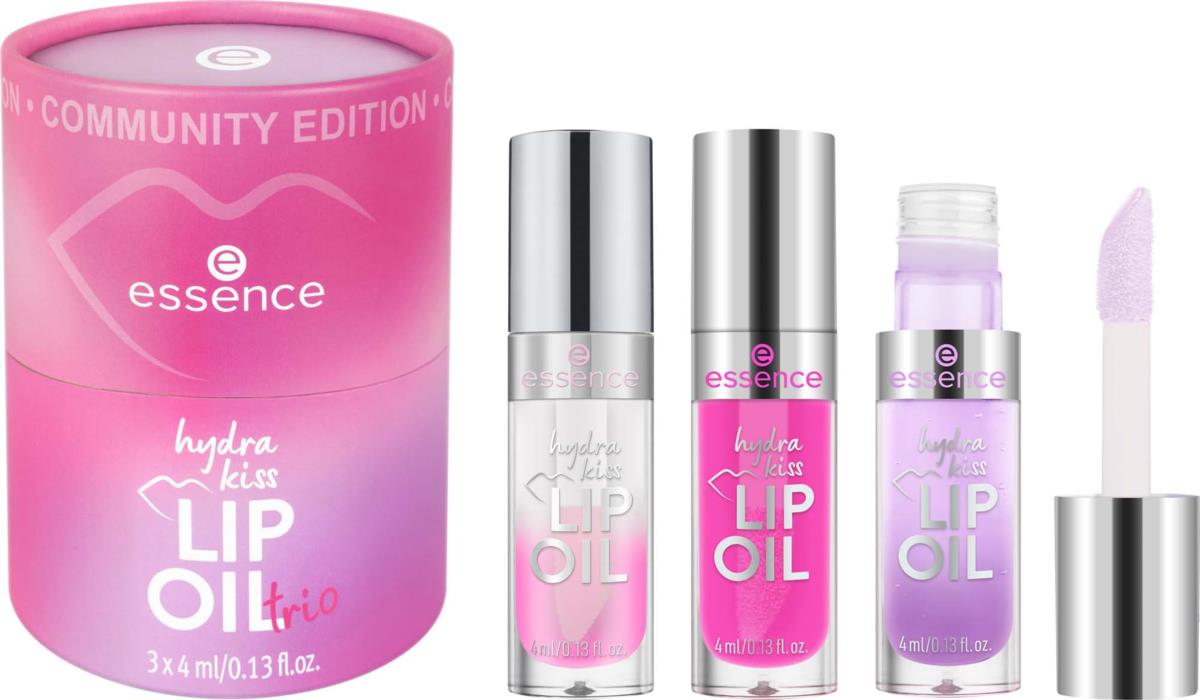essence Hydra Kiss Lip Oil Trio 01 Lip's Choice Awards 4 ml | lyko.com