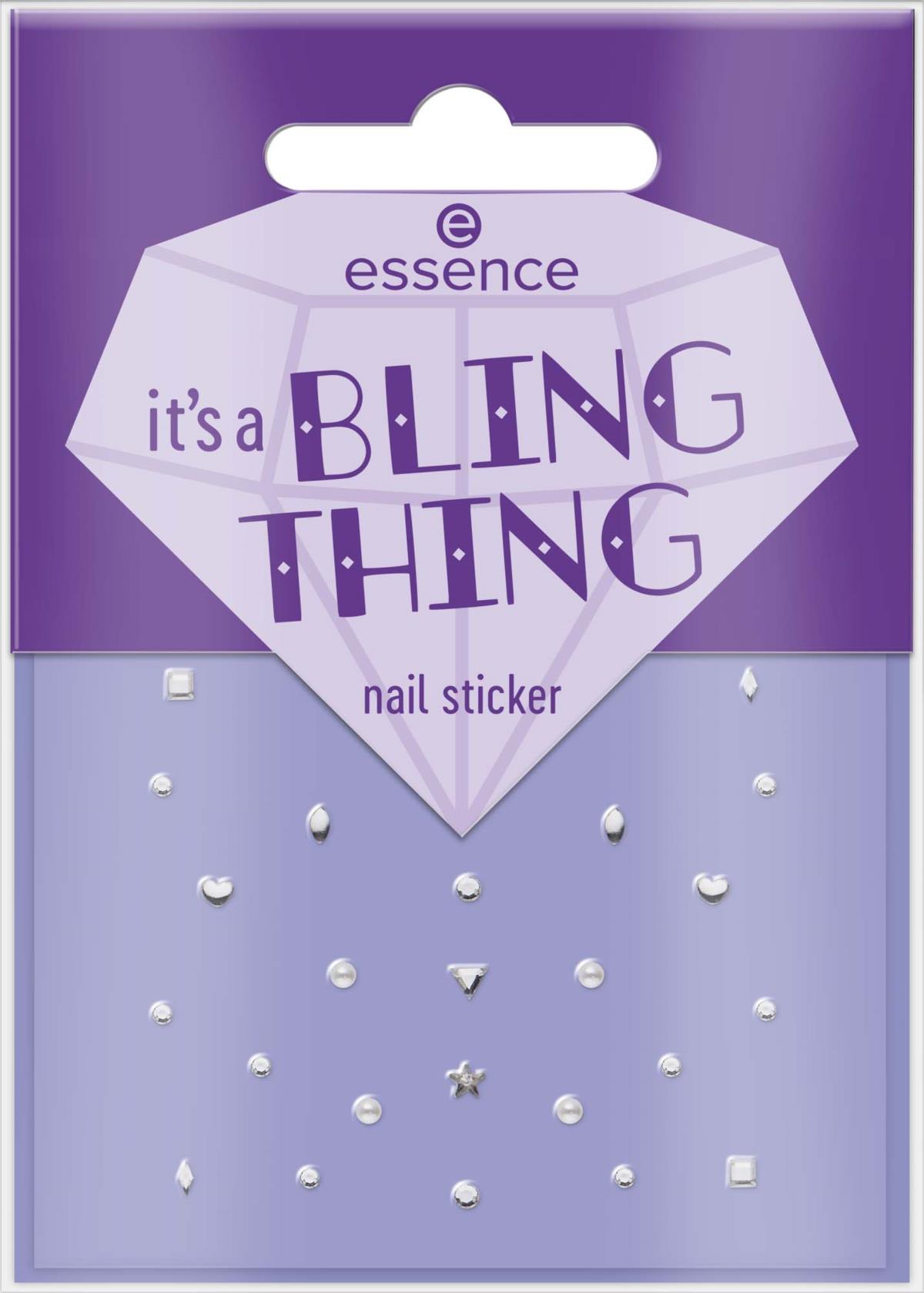 essence It's a Bling Thing Nail Sticker | lyko.com