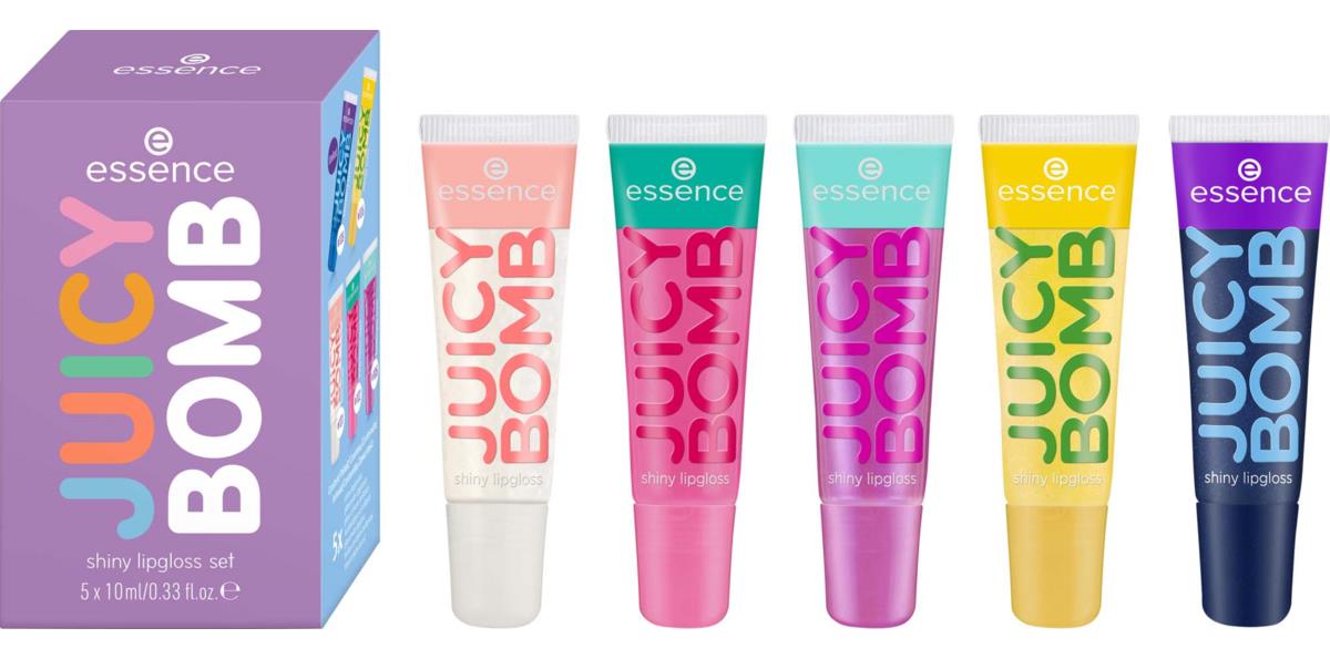 essence Disney Pixar Up JUICY BOMB Shiny Lipgloss Set 02 | lyko.com